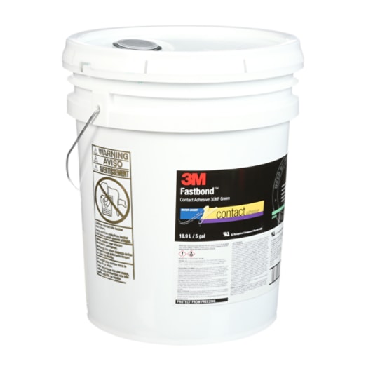3M™ Fastbond™ Contact Adhesive 30NF, Green, 5 Gallon Drum (Pail) | 3M ...
