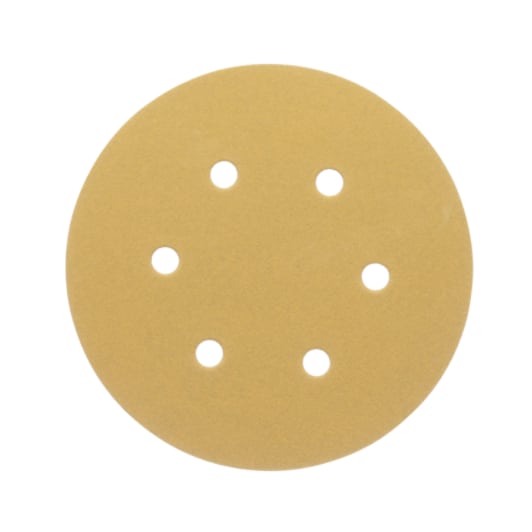 3M™ Hookit™ Paper Dust Free Disc, 236U, P120, 6 in x NH (152.4 mm x NH ...