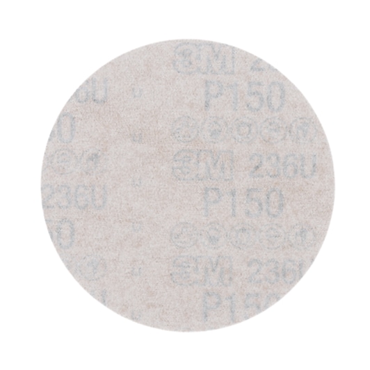 3M™ Hookit™ Paper Disc, 236U, P150, 5 in x NH (127 mm x NH) | 3M Canada