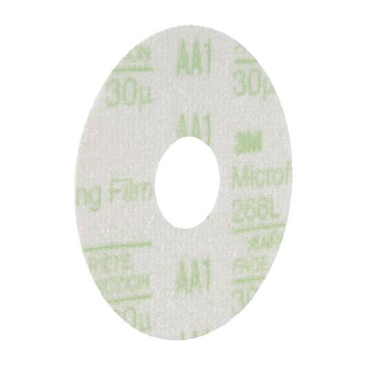 3M™ Hookit™ Microfinishing Film Disc, 268L, grade 30 micron, 3 in x 7/8 ...