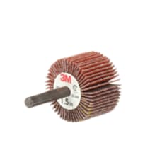 3M™ Flap Wheel, 747D, grade 60, 1 1/2 in x 1 in x 1/4 in (38.1 mm x 25. ...
