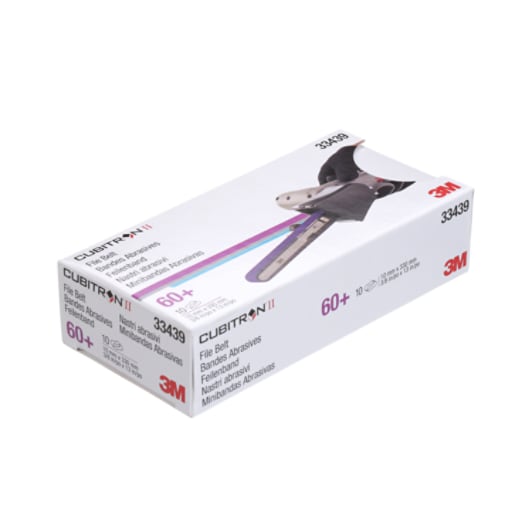 Courroie pour ponceuse-lime CubitronMC II 3MMC, 33439, grain 60+, 1 x ...