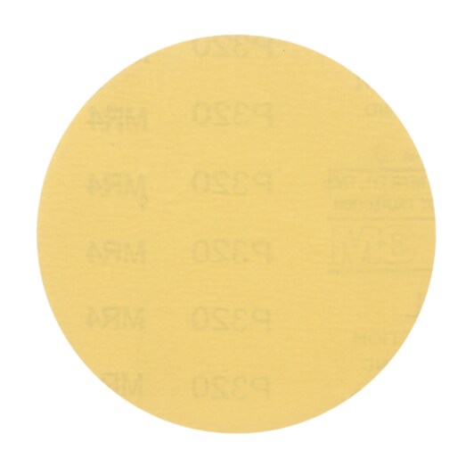 3M™ Hookit™ Gold Film Disc, 255L, P320, 6 in x NH (152.4 mm x NH) | 3M ...