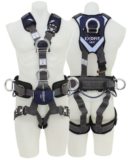 3M™ DBI-SALA® ExoFit NEX™ Climbing Harness 683L4016, Grey, Large, 1 EA ...
