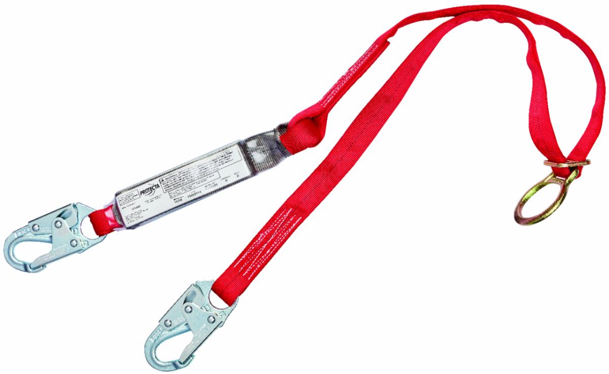 3M™ PROTECTA® PRO™ Pack Tie-Back Shock Absorbing Lanyard 1340200, 1 EA ...