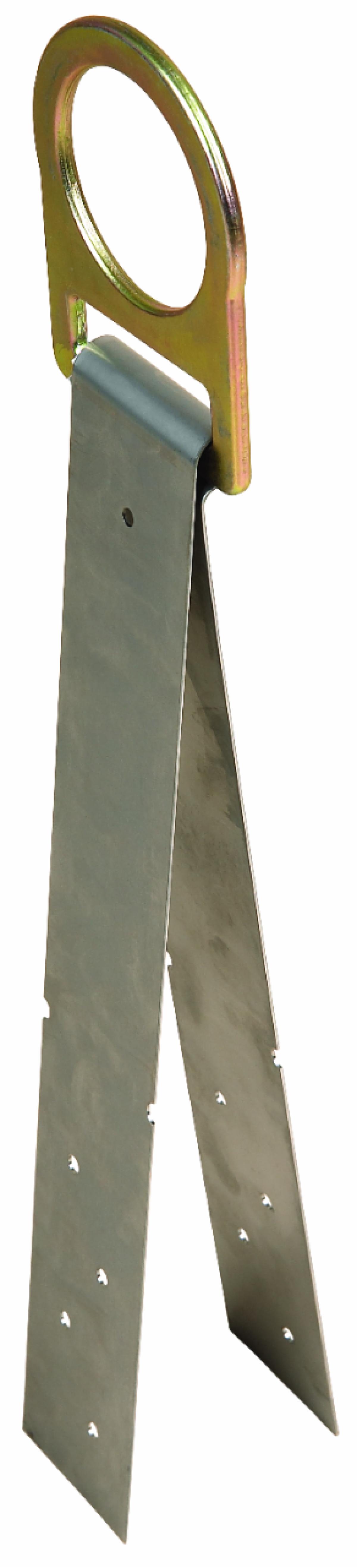 3M™ Protecta® Permanent Ridge Roof Anchor, 2103678C, permanent, silver ...