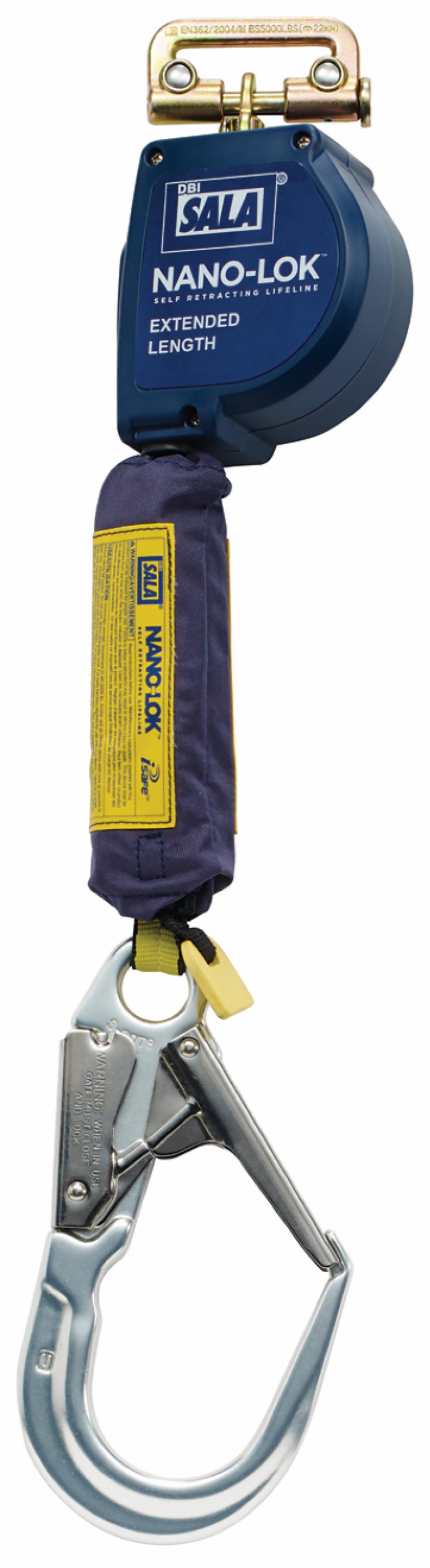 3M™ DBI-SALA® Nano-Lok™ Extended Length Single Leg SRL with Quick ...