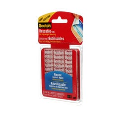Scotch® Reusable Tabs, R100-C-24PK, 1 in (2.54 cm), 24 per pack | 3M Canada