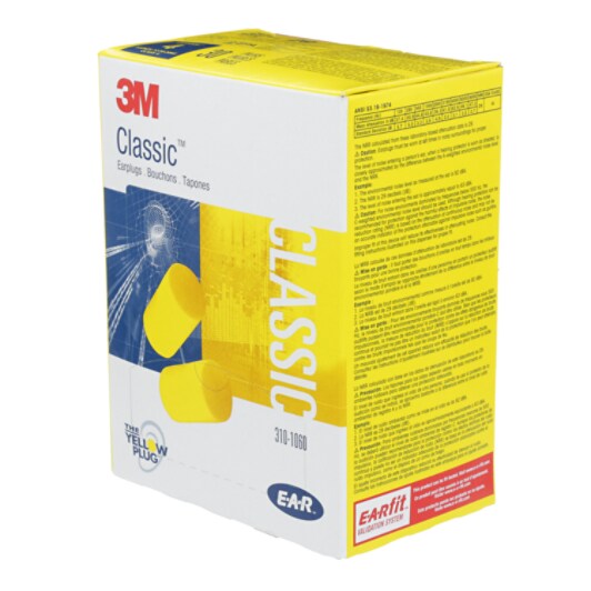 3M™ E-A-R™ Classic Earplugs, 310-1060, uncorded, 360 pairs per case ...