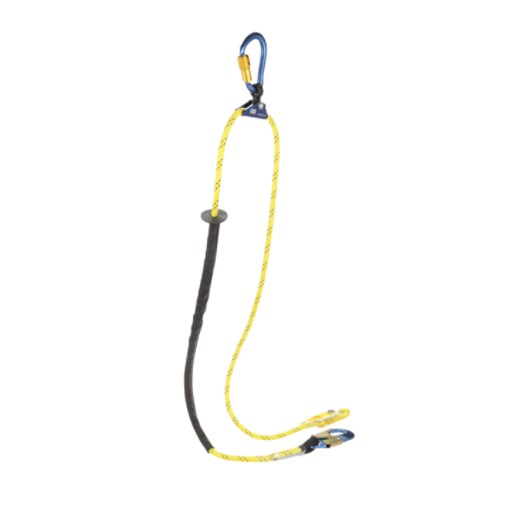 Longe de positionnement réglable en corde pour grimpeur de poteau DBI ...