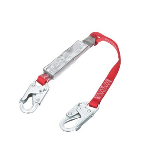 3M™ PROTECTA® PRO™ Pack Shock Absorbing Lanyard, 1341002C, 3 ft. (0.9 m ...