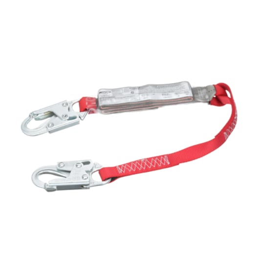 3M™ PROTECTA® PRO™ Pack Shock Absorbing Lanyard, 1341002C, 3 ft. (0.9 m ...