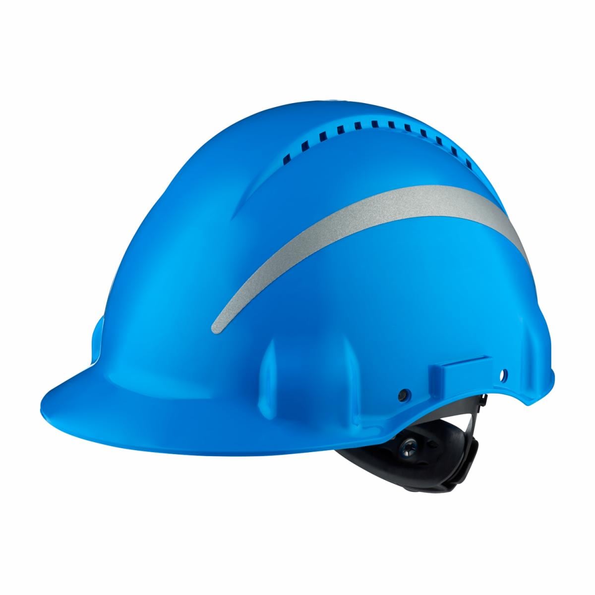 Casque 3M™, Uvicator, à cliquet, ventilé, réfléchissant, bandeau en ...