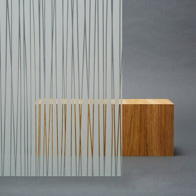 3M™ FASARA™ Glass Finishes - Stripe/Border SH2PTSTR, 1270 mm x 30 m ...