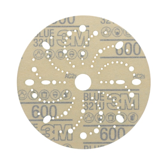 3M™ Hookit™ Blue Abrasive Disc, 321U, 36183, 600, 6 in (152.4 mm) | 3M ...
