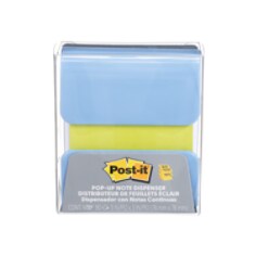 Post-it® Pop-up Notes Dispenser WD-330-COL-PW, Periwinkle, 3 in x 3 in ...