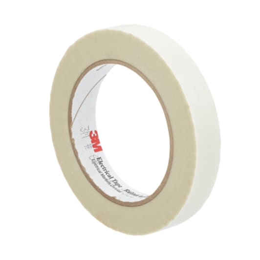 Scotch® 69 Glass Cloth Electrical Tape, white, 3/4 in x 36 yd, silicone ...
