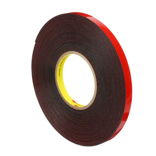 3M™ Automotive Acrylic Plus Attachment Tape 06382, black, 1/2 in x 20 ...