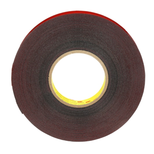 3M™ Automotive Acrylic Plus Attachment Tape 06383, black, 7/8 in x 20 ...