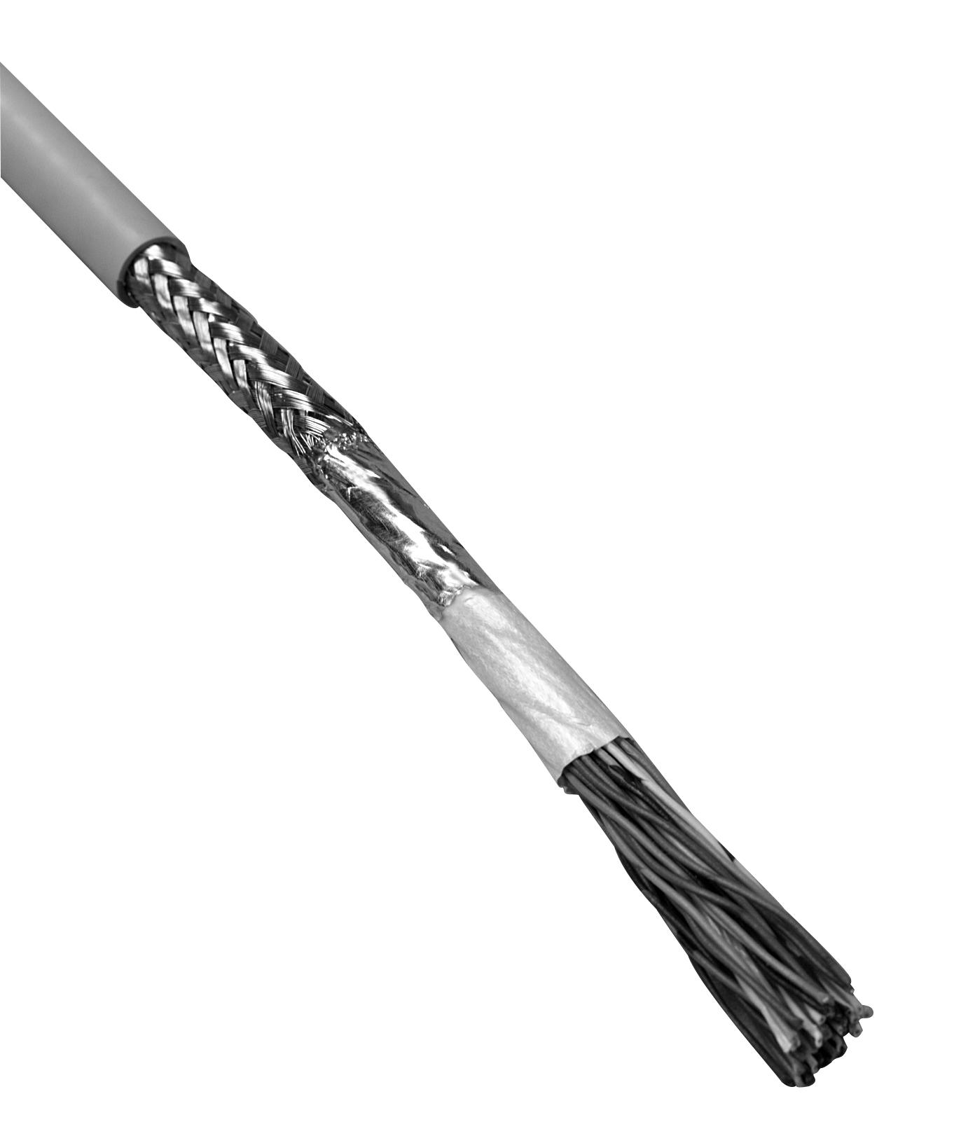 3M™ Round, Shielded/Jacketed, Disc. Wire Cable, 3647B Series, 3647B/36 ...