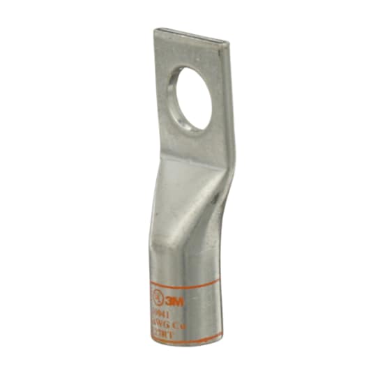 3M™ Scotchlok™ Copper One Hole Lug, 30041, up to 35 kV, 3/0 AWG, orange ...