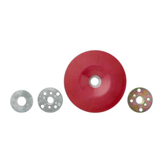 3M™ Flat Fibre Disc Back-up Pad, 115 mm, Flat, Red, | 3M Israel