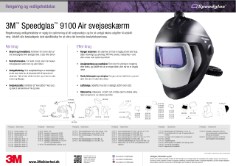 3M™ Adflo™ Turbodrevet åndedrætsværnssystem med 3M™ Speedglas™ 9100-Air ...