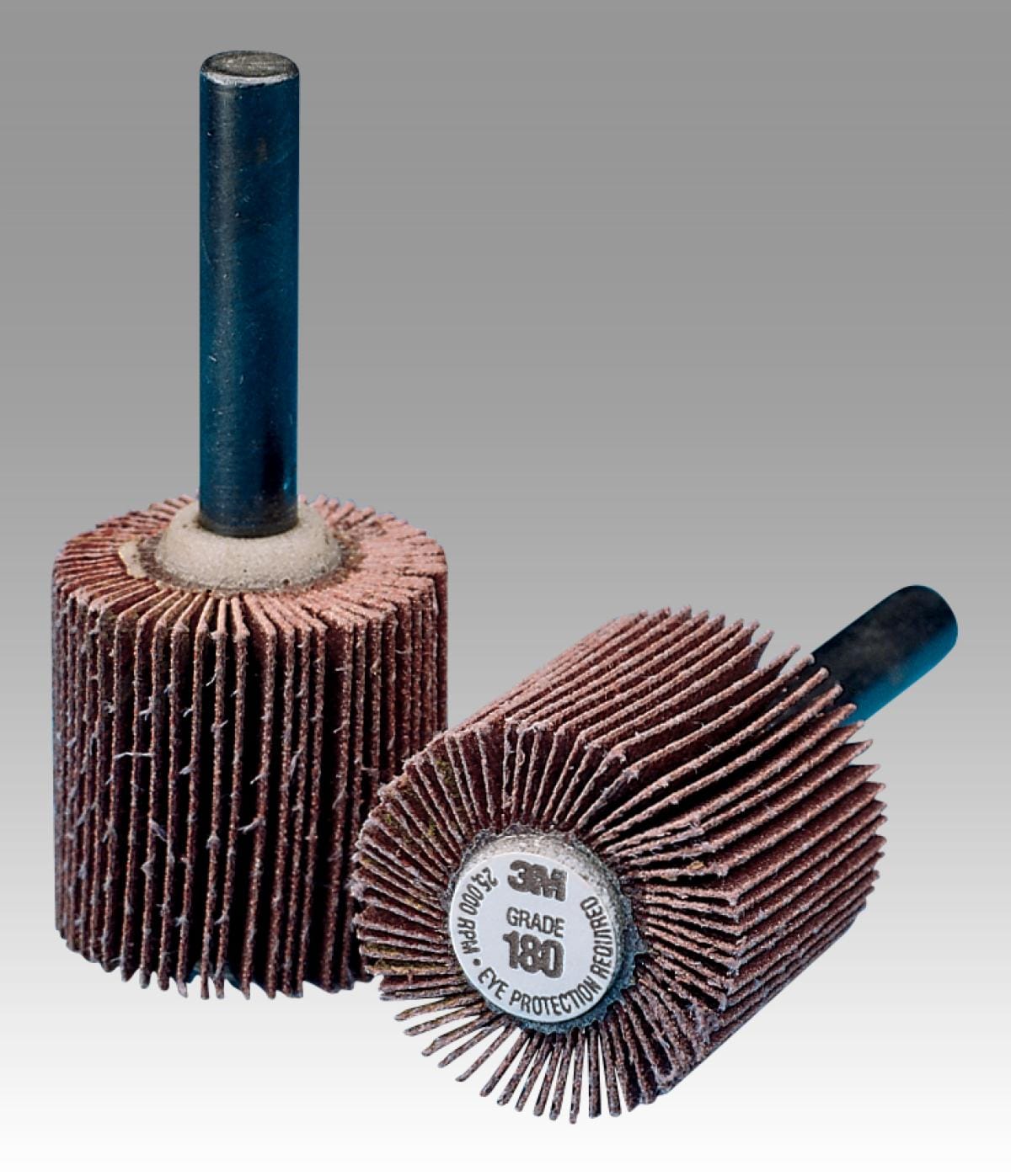 3M™ Flap Wheel, 747D, P120, 2 in x 1 in x 1/4 in (50.8 mm x 25.4 mm x 6 ...