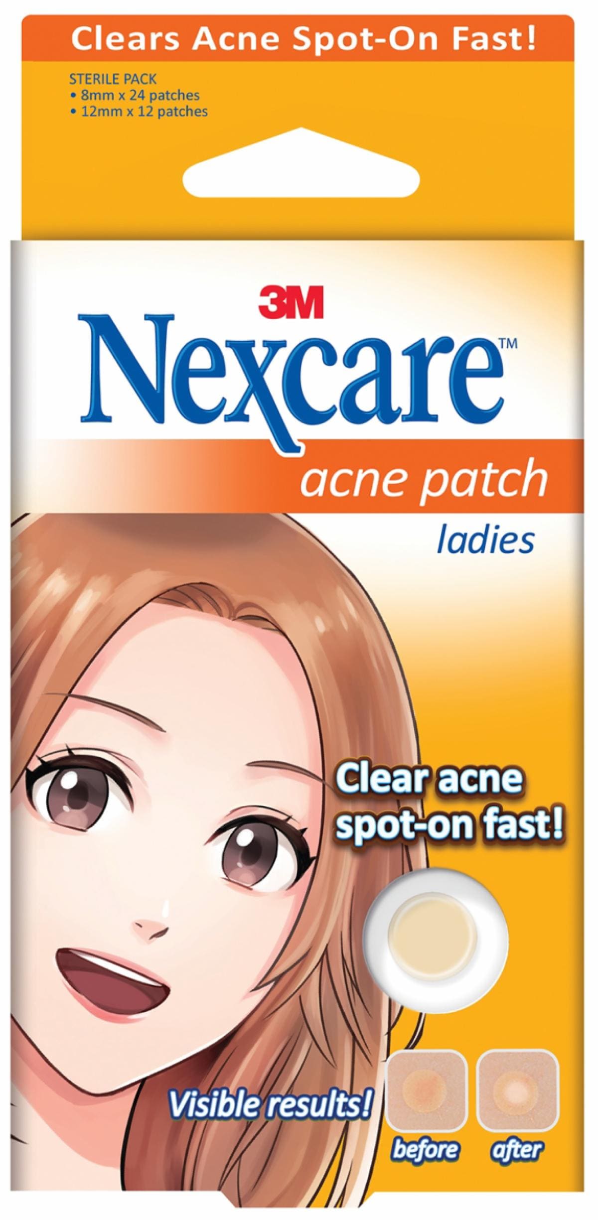 Nexcare Acne Patch Ladies 36's | 3M Singapore