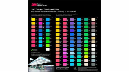 3m Color Chart Wrap 'N Graphics Vinyl Color Chart