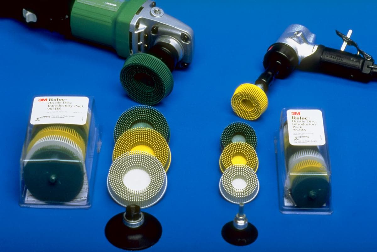 3M™ Roloc™ Bristle Disc Kit 982BS, 50mm, 5 per case