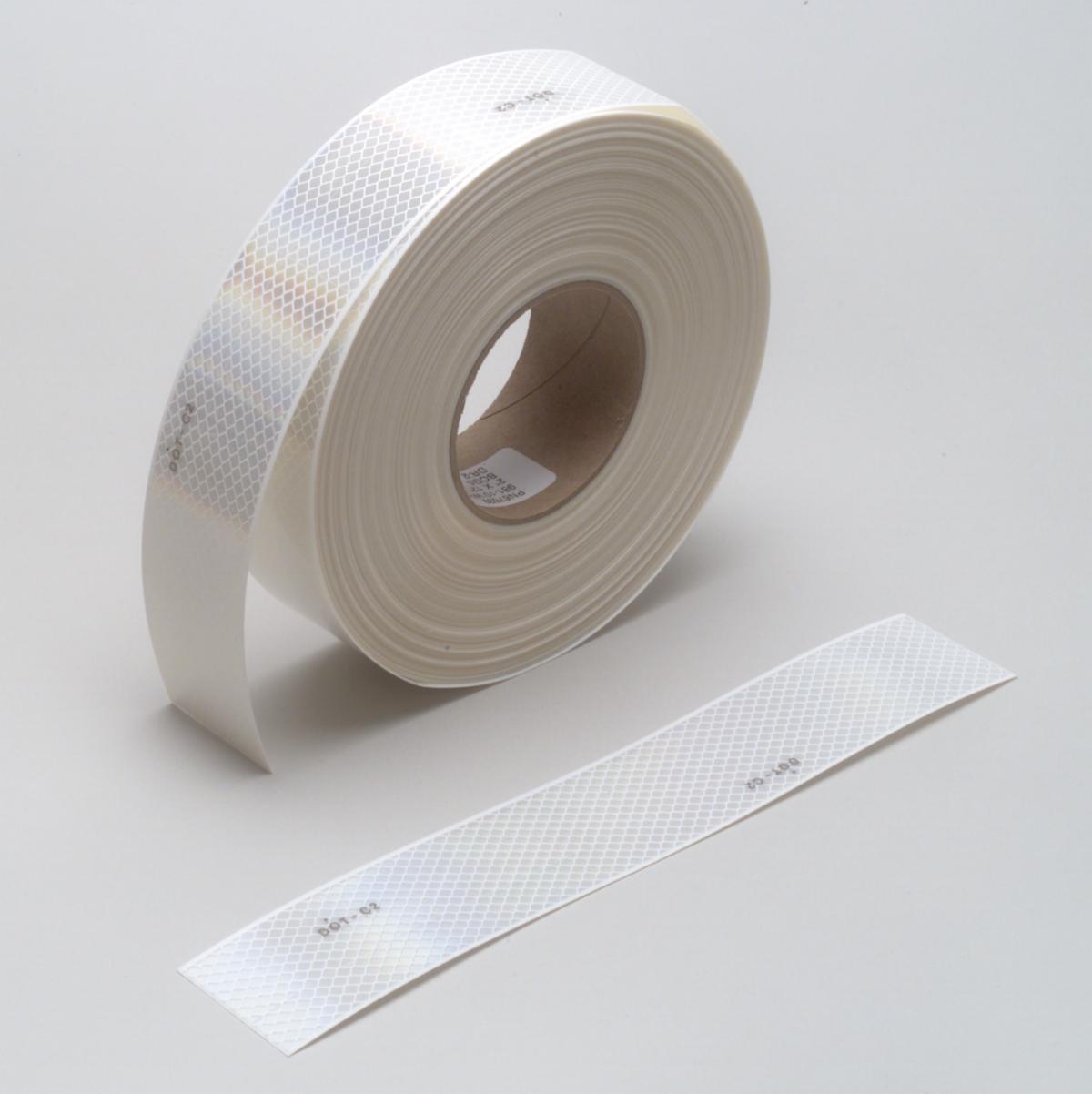 3M™ Diamond Grade™ Conspicuity Markings 983-10 White, 2 in x 50 yd ...