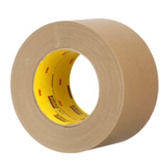 3M™ Flatback Tape 2517, Medium Brown, 6.5 mil, 72 mm x 55 m, 12 Roll ...