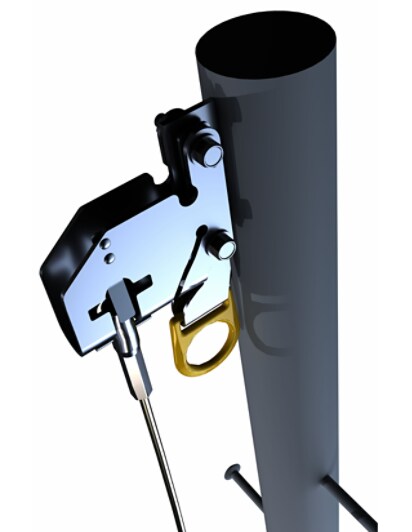 3M™ DBI-SALA® Lad-Saf™ Cable Vertical Safety System Bracketry for Mono ...