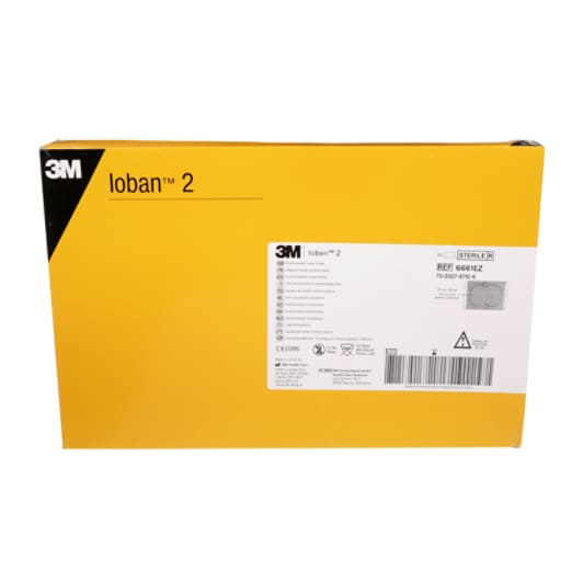 3M™ Ioban™ 2 Antimicrobial Incise Drape, 6661EZ, 10.5 in x 8 in (26 cm ...