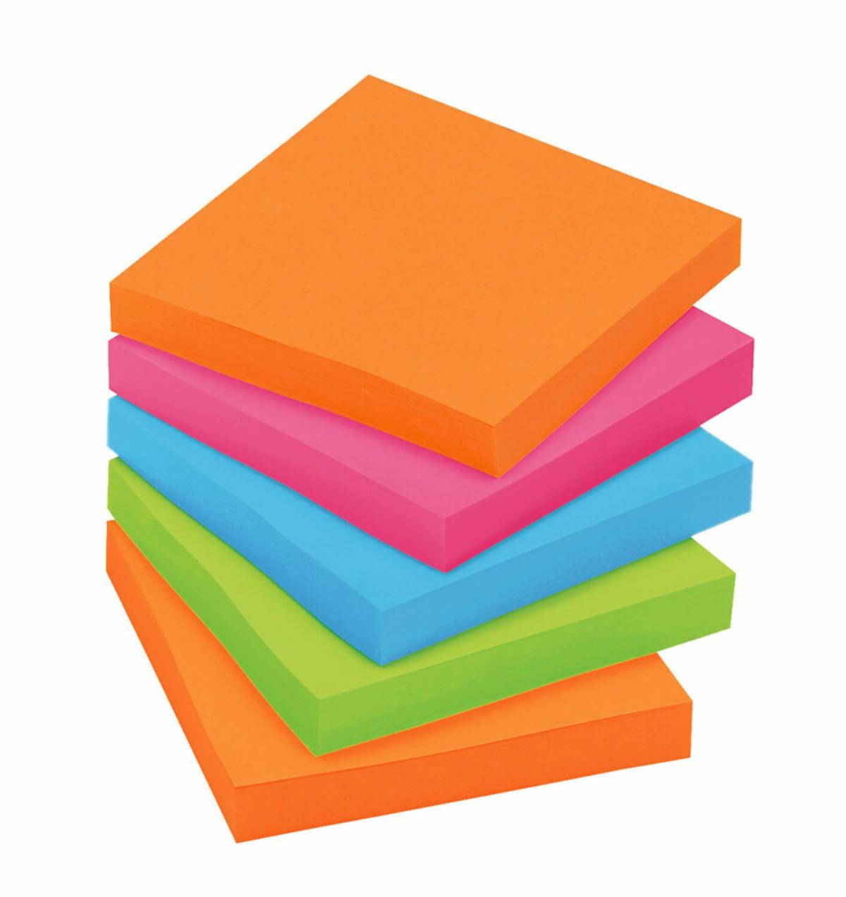 Notas Super Adhesivas Post It® Colección Rio De Janeiro 7 6 Cm X 7 6