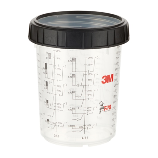 3M™ PPS™ Cup & Collar, Large, 850 ml, 16023 | 3M Slovenia
