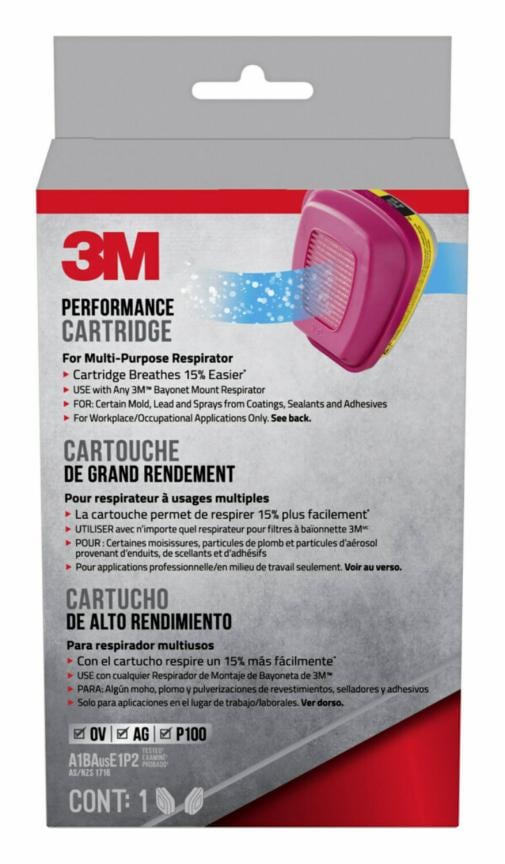 Cartuchos De Respirador 3m RESPIRADOR 3M 7500 MEDIA CARA P/DOBLE