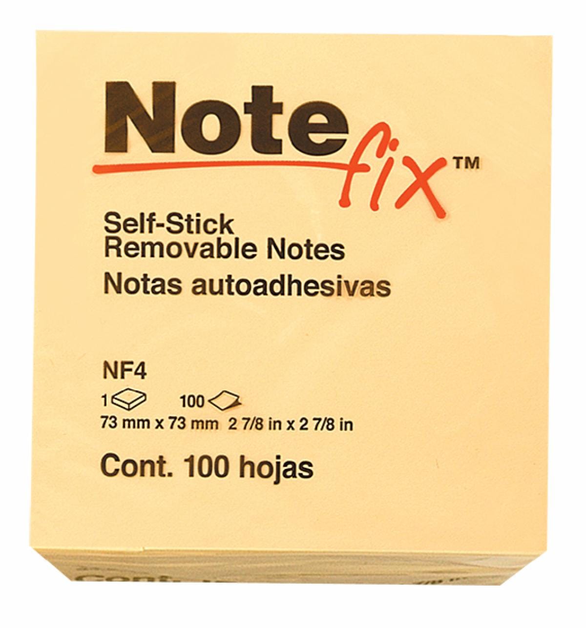 Notefix™ Notes NF4 3x3 in Yellow | 3M Singapore