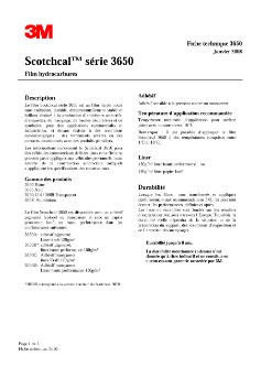 Série de films graphiques 3M™ Scotchcal™ 3650 | 3M France
