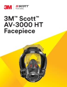 3M™ Scott™ AV-3000 HT Facepiece | 3M United States