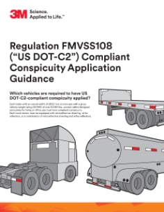 3M™ Diamond Grade™ Conspicuity Markings 983-32, Red/White, Premasked, 2 ...