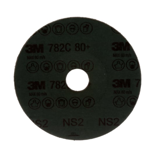 3M™ Fibre Disc, 782C, 80+, 4-1/2 in x 7/8 in | 3M Canada