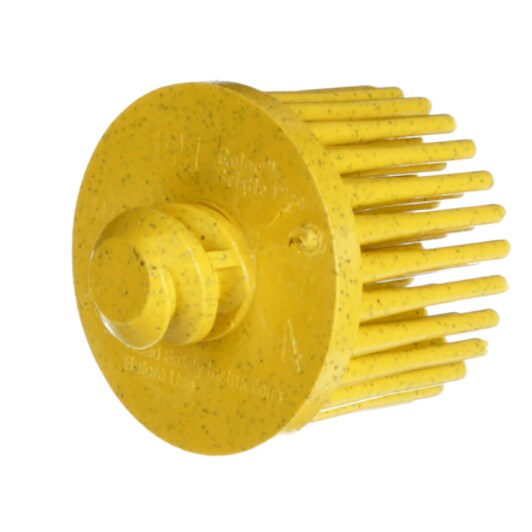 Scotch-Brite™ Roloc™ Bristle Disc, 07531, yellow, 80, 2 in 5.08 cm ...
