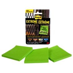 Post-it® Extreme Notes, EXT33-3TRYGN-C, green, 3 in x 3 in (76 mm x 76 ...