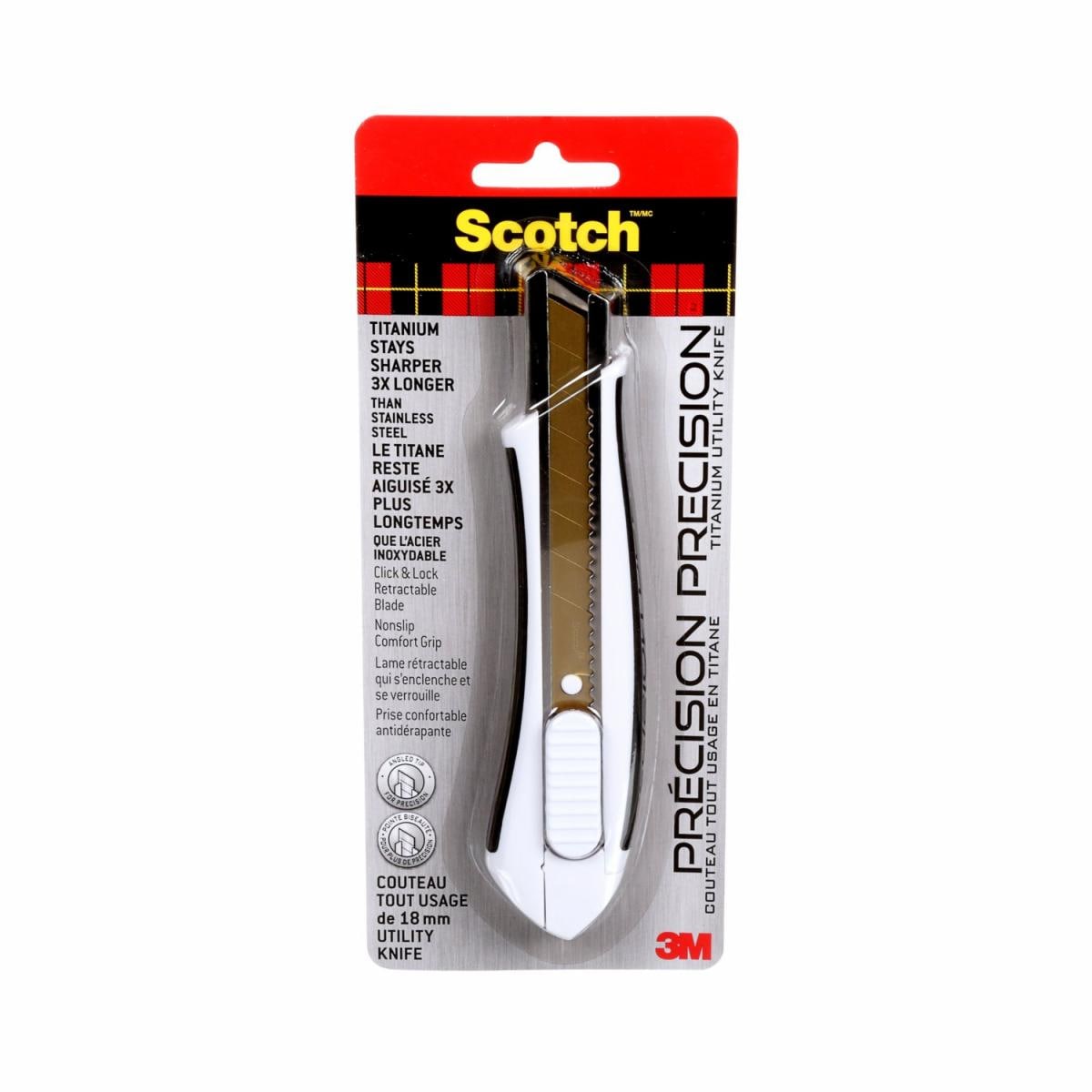 Scotch® Titanium Utility Knife, TI-KL, 18 mm | 3M Canada