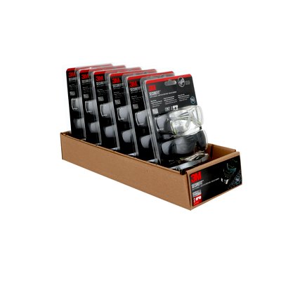 3M™SecureFit™ 400 Series Safety Eyewear SF400-W-3PK-PS, Black Frame ...