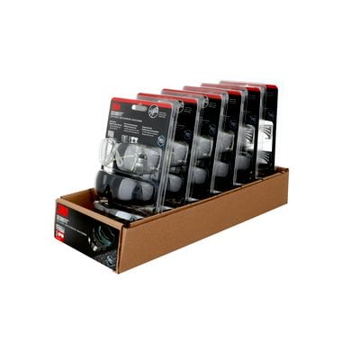 3M™SecureFit™ 400 Series Safety Eyewear SF400-W-3PK-PS, Black Frame ...