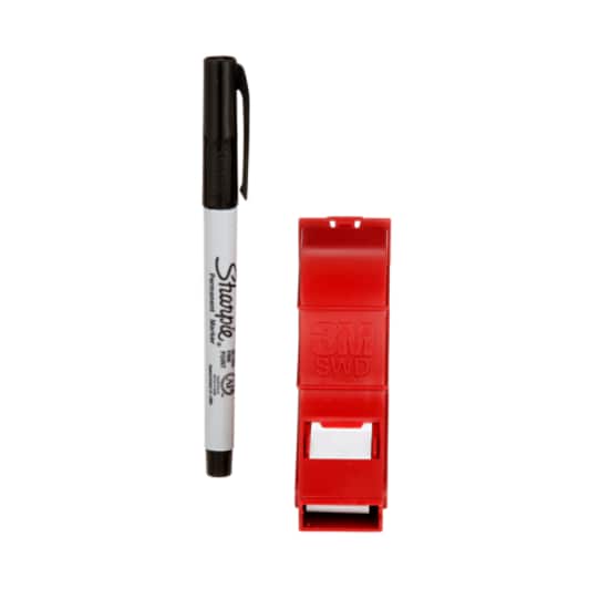 3M™ ScotchCode™ Write-On Wire Marker Dispenser, 11954, .09 in - .31 in ...