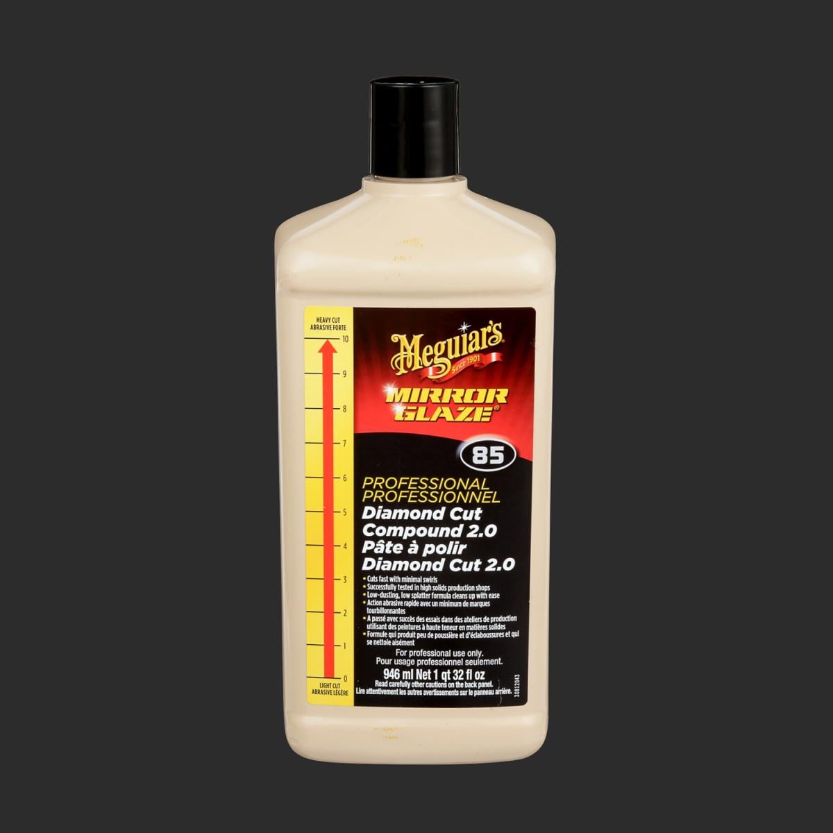 Meguiar’s® Mirror Glaze™ Diamond Cut Compound, M8532C, 32 fl. oz. (946 ...